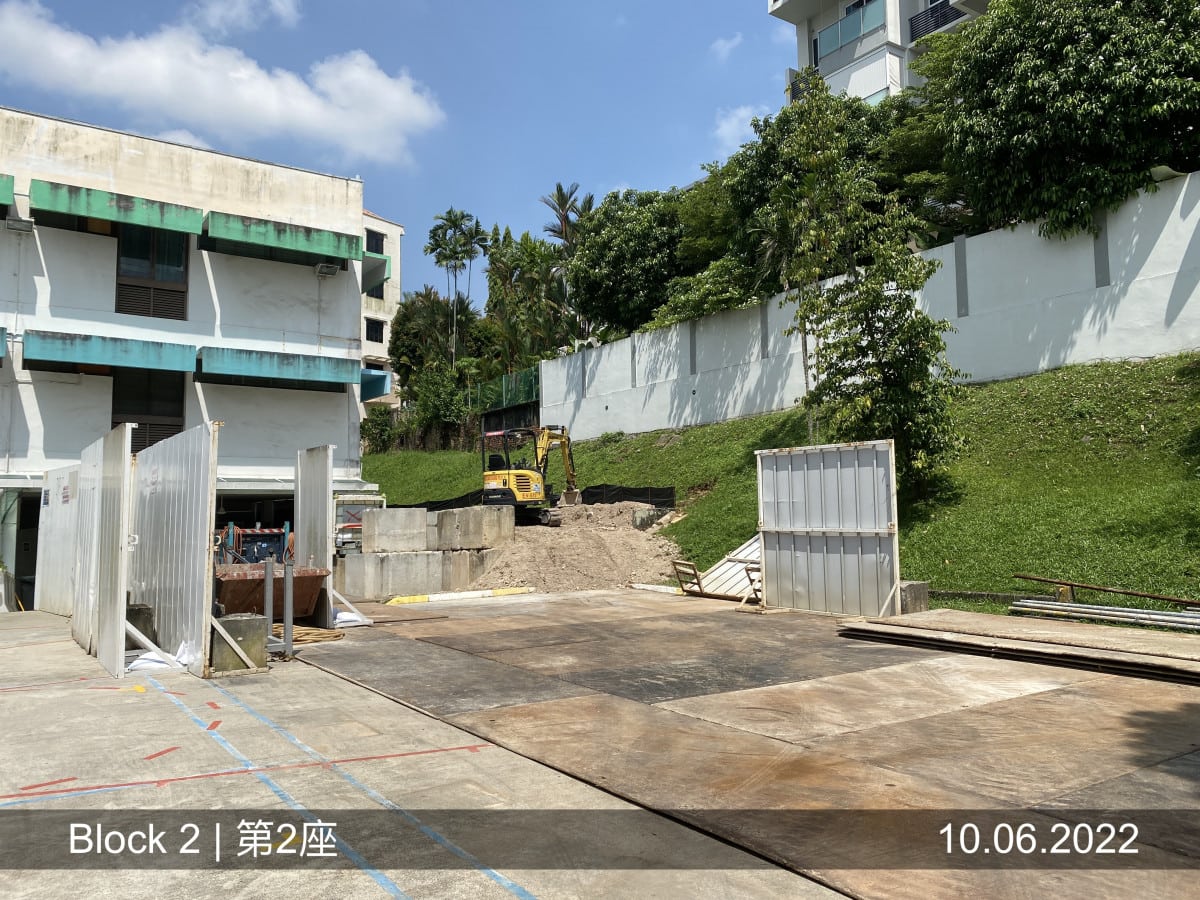 Retaining Walls – Singapore Bible College
